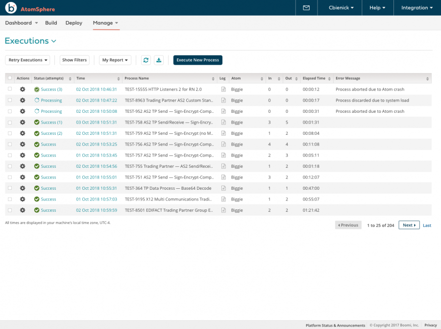 Boomi Process Reporting – Chris Bienick